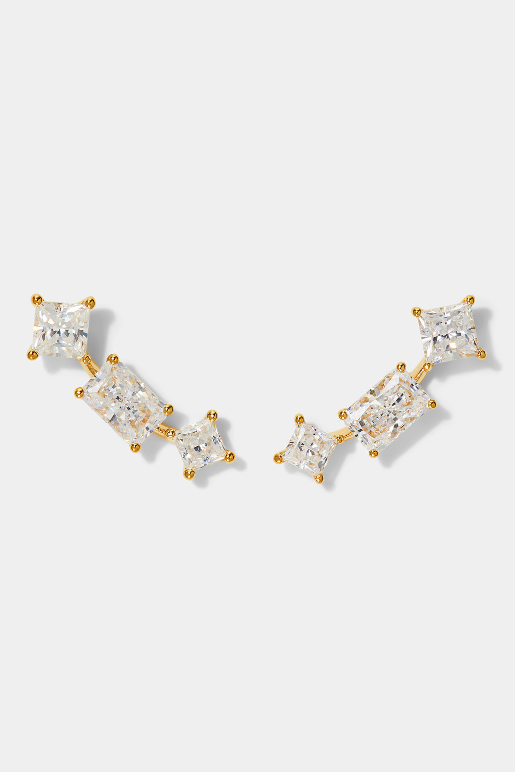 RARE JEWELS CLIMBER CZ STUD EARRINGS – NADRI