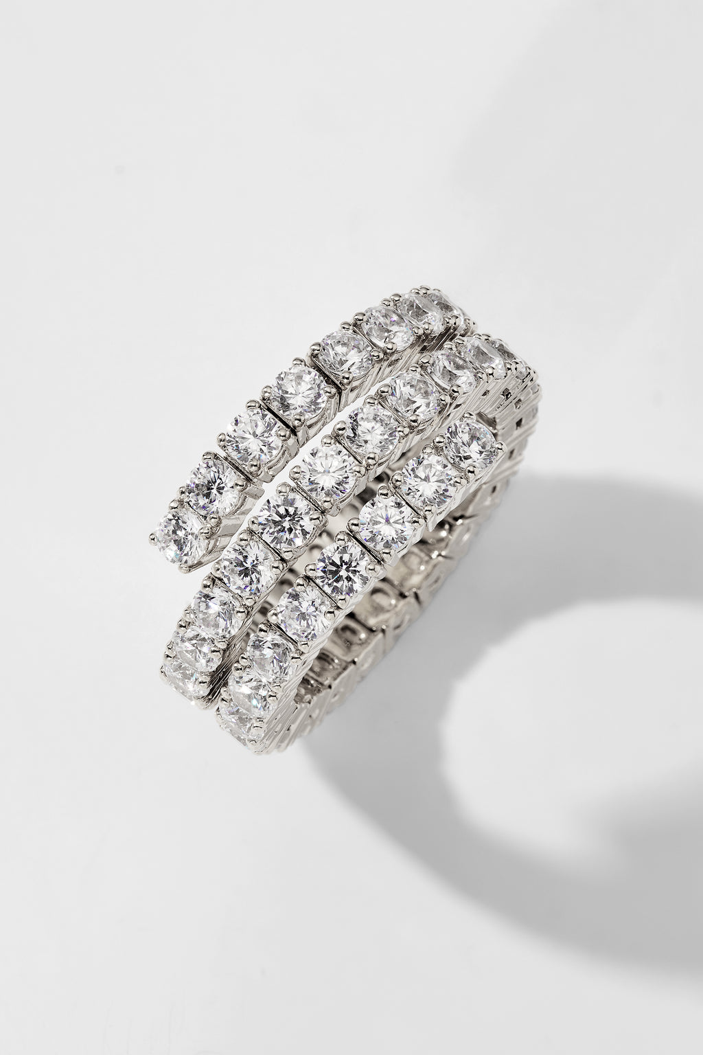 MATCHPOINT FLEXIBLE CZ WRAP RING – NADRI