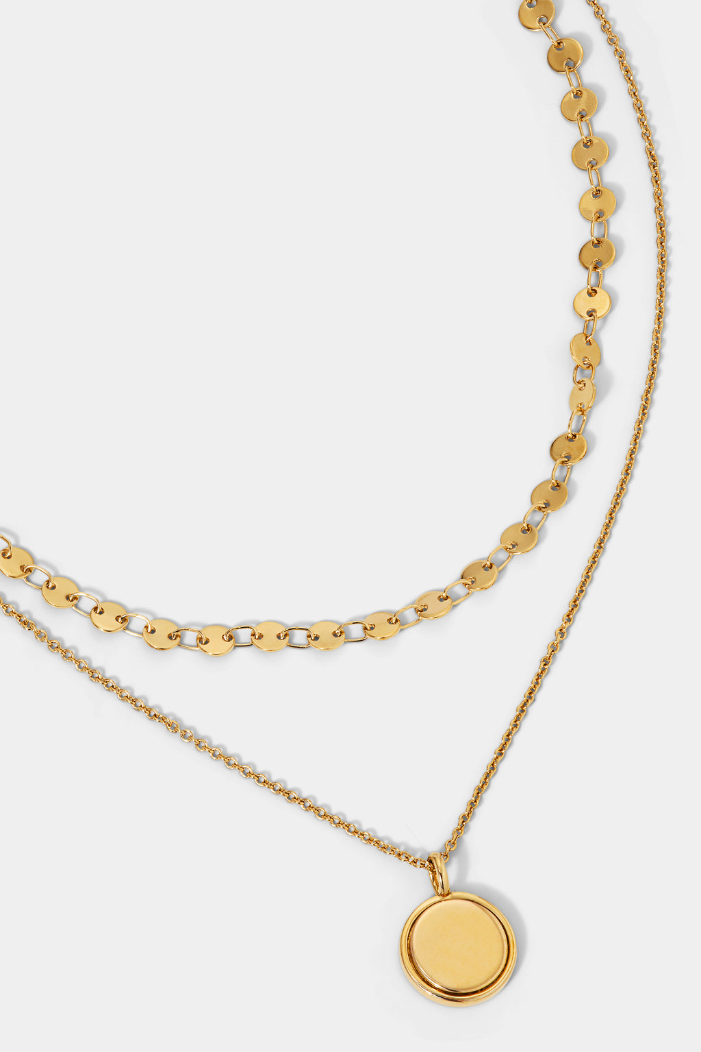 ROSALIA LAYERED COIN NECKLACE – NADRI